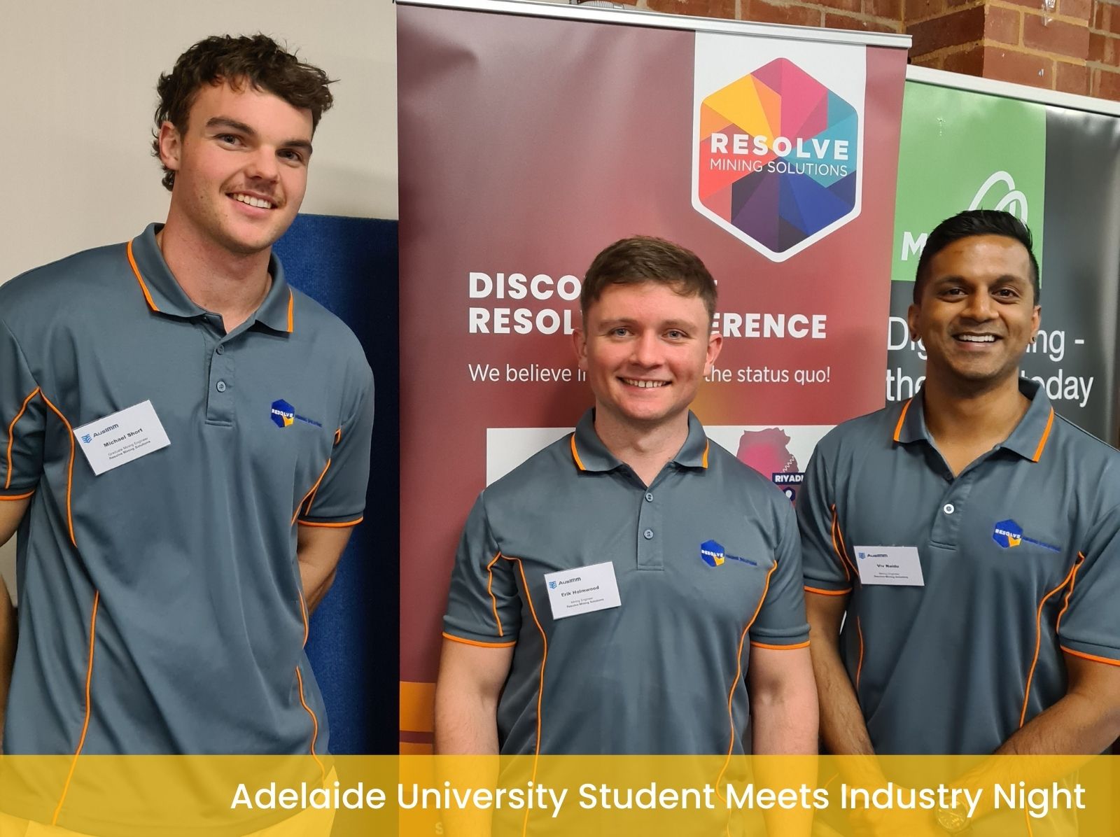 Resolve Mining Solutions at Adelaide University Student Meets Industry ...